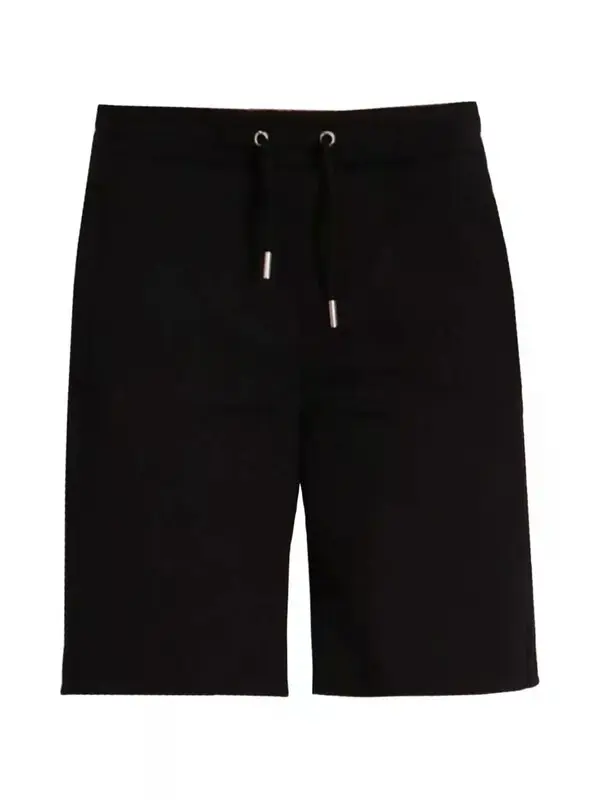 Karl Lagerfeld Drawstring Track Shorts With Metallic Detailing