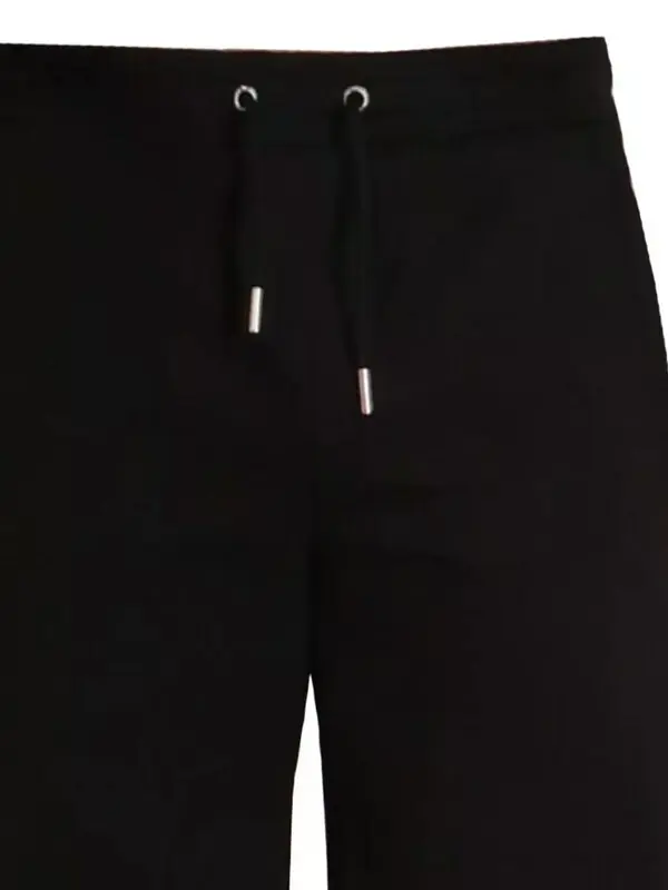 Karl Lagerfeld Drawstring Track Shorts With Metallic Detailing