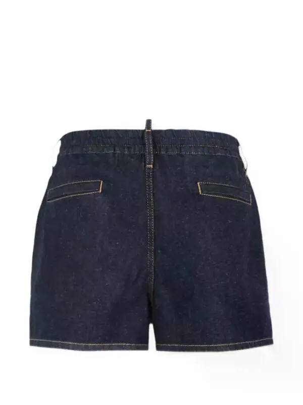 Dsquared2 Drawstring Waist Denim Shorts