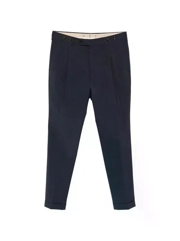 BERWICH Pleated Wool Trousers