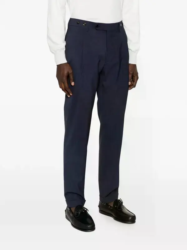 BERWICH Pleated Wool Trousers