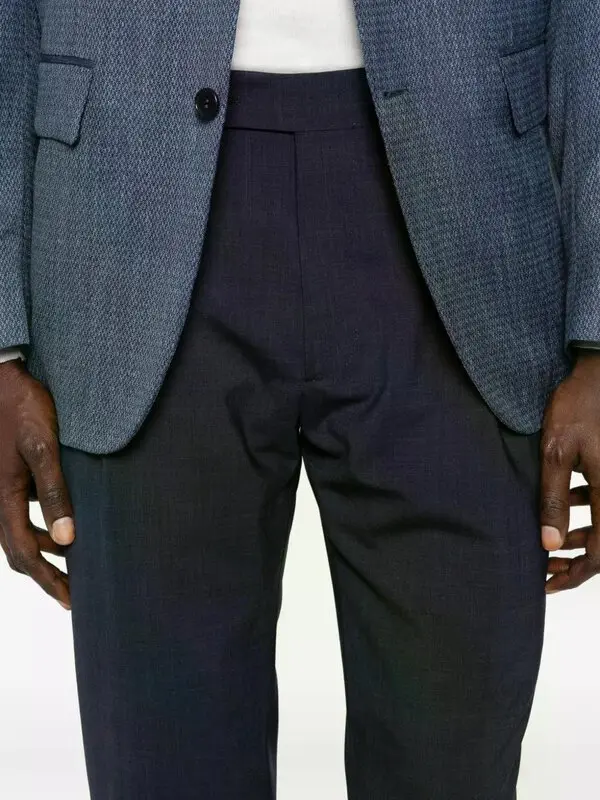 BERWICH Pleated Wool Trousers