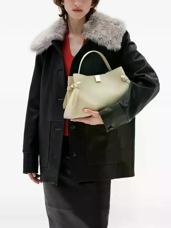Yuzefi Gyoza Shoulder Bag - Neutrals