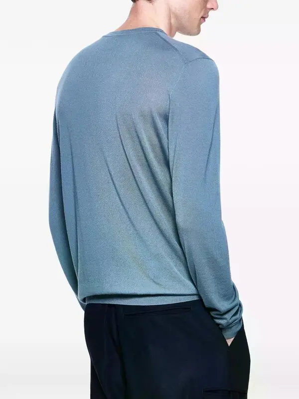 Giorgio Armani Crewneck Sweater - Grey