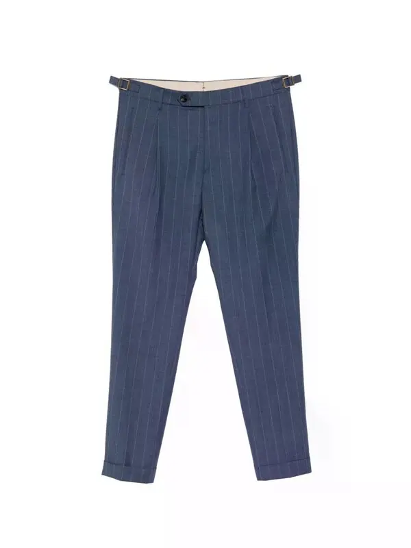BERWICH Striped-pattern Tailored Trousers