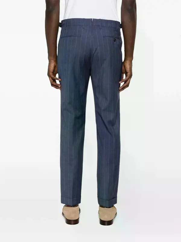 BERWICH Striped-pattern Tailored Trousers