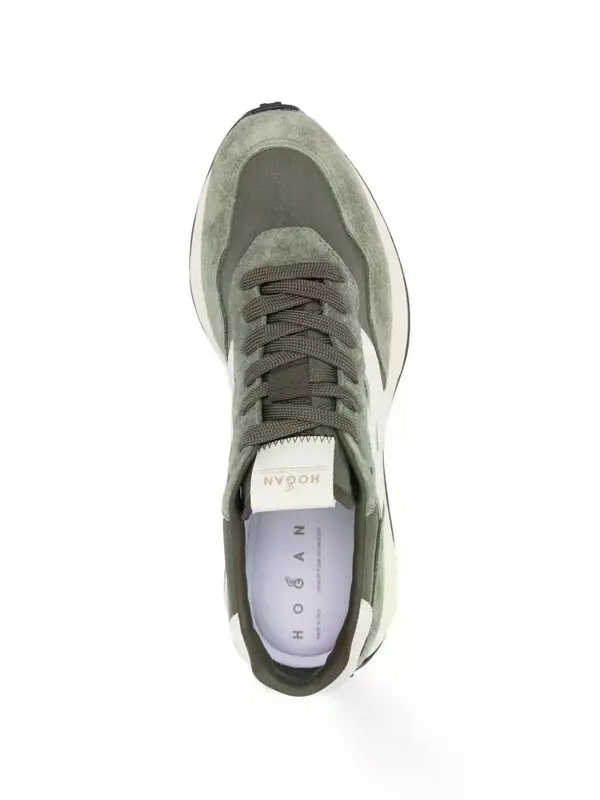 Hogan H601 Logo Sneakers - Green