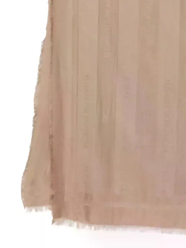 Elisabetta Franchi Logo-pattern Scarf