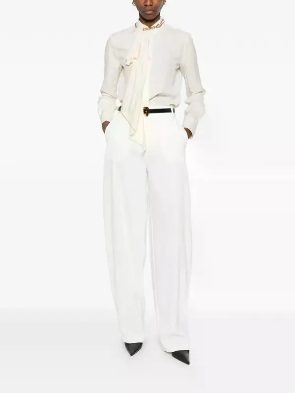 Givenchy Tie Neck Blouse - Neutrals