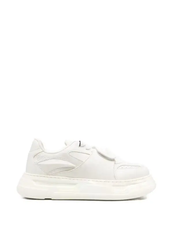 Emporio Armani Platform-sole Sneakers - Neutrals