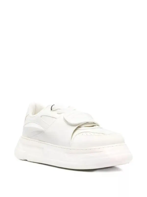 Emporio Armani Platform-sole Sneakers - Neutrals