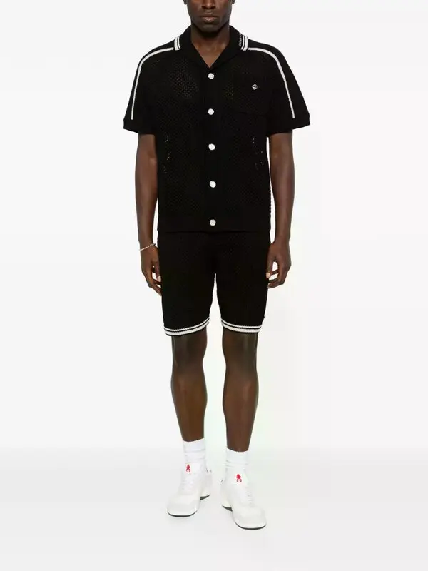 Casablanca Logo Detail Drawstring Shorts