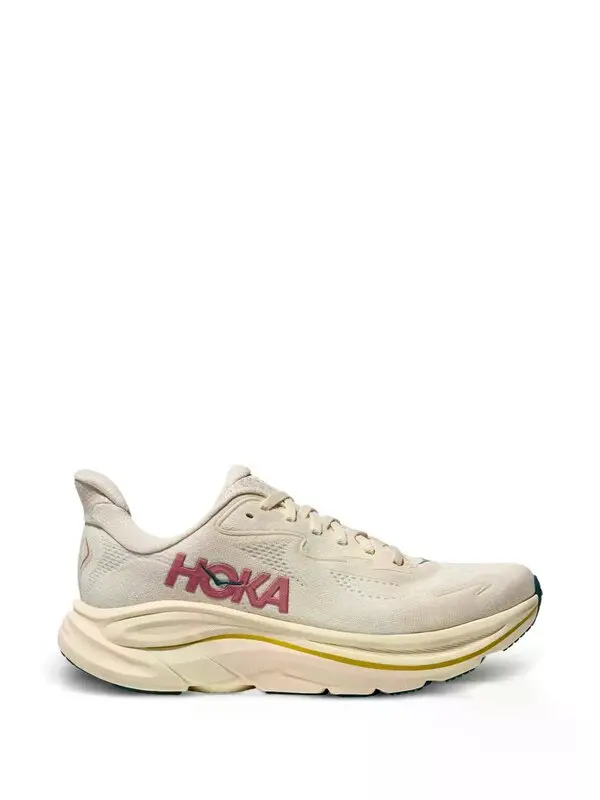 HOKA® Clifton 10 Logo Detail Sneakers - Neutrals
