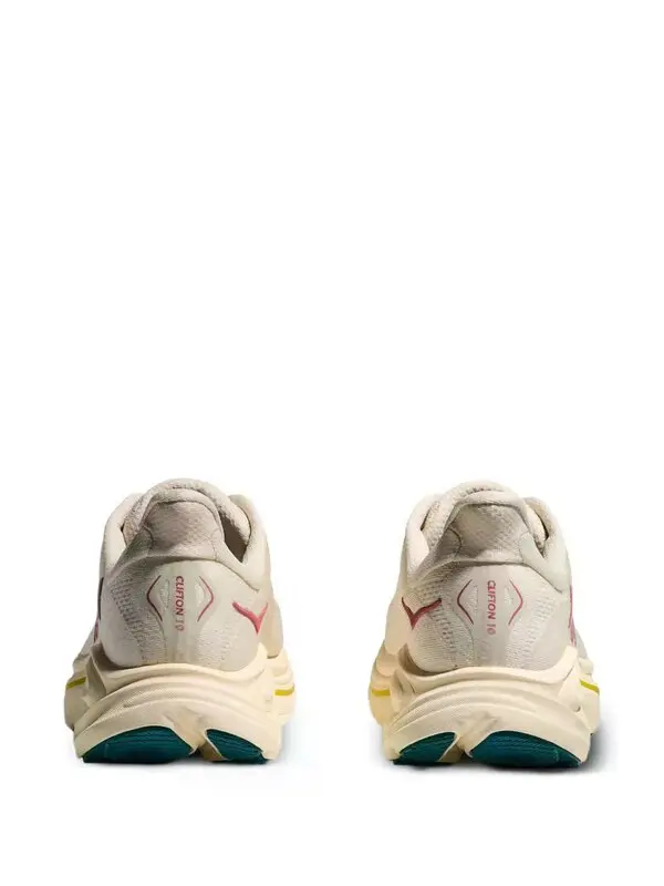 HOKA® Clifton 10 Logo Detail Sneakers - Neutrals