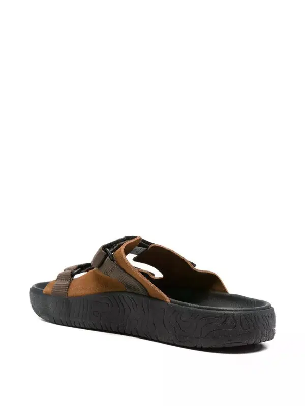 VEJA Arpoador Touch-strap Suede Sandals - Neutrals