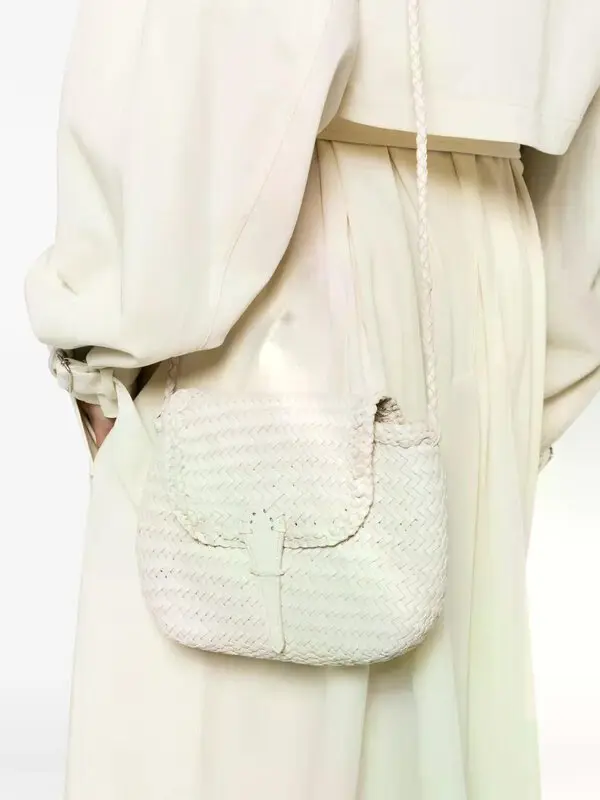 Dragon Diffusion Mini City Woven Crossbody Bag