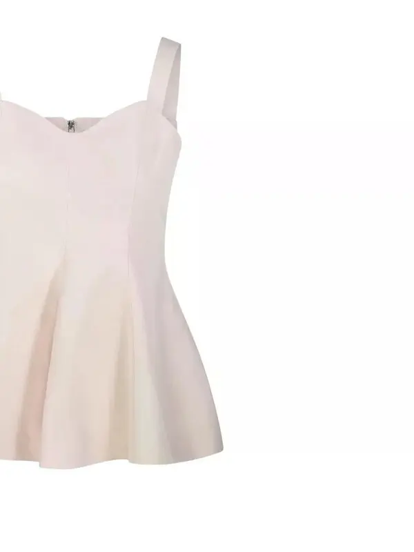 SANDBEIGE Flared Straps Top