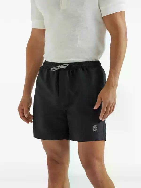 Brunello Cucinelli Swim Shorts - Black