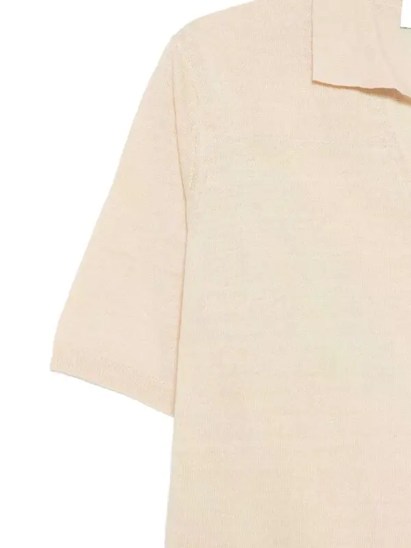 LARDINI V-neck T-shirt - Neutrals