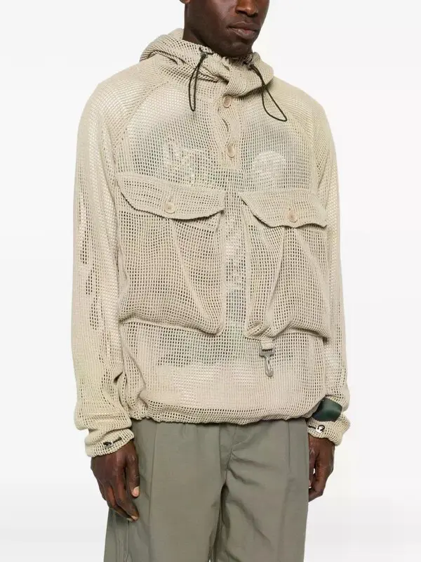 Reese Cooper Crochet Hooded Jacket