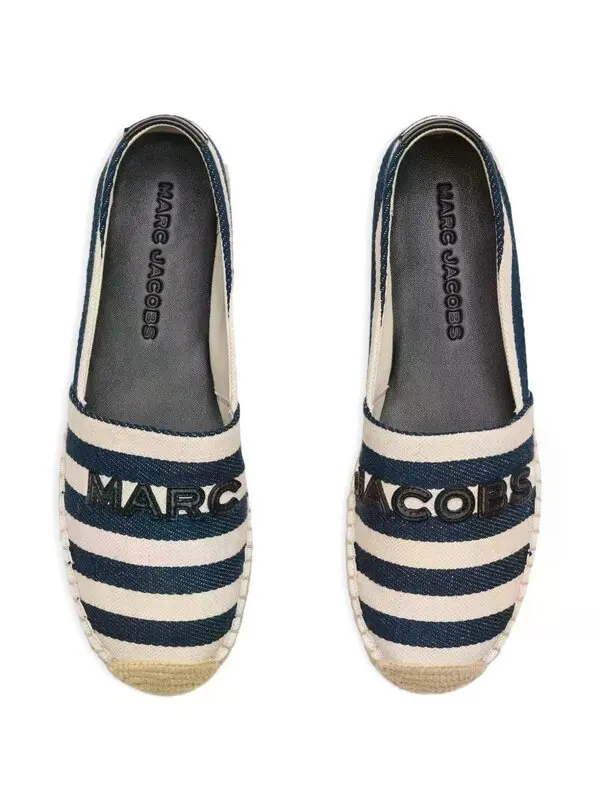 Marc Jacobs Striped Canvas Espadrilles