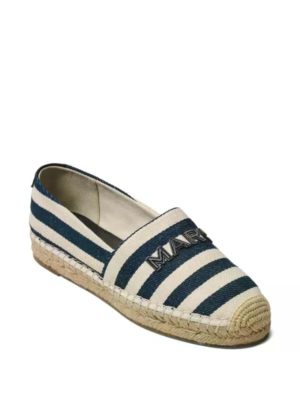 Marc Jacobs Striped Canvas Espadrilles