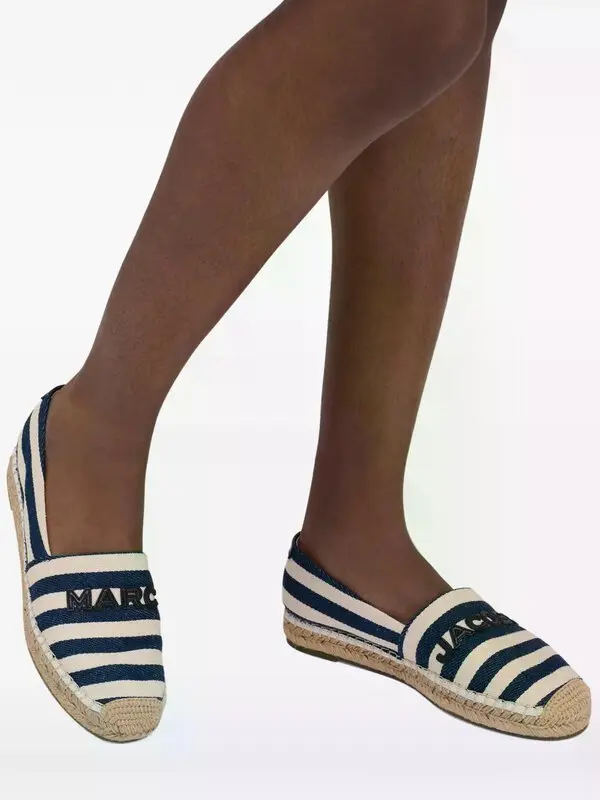 Marc Jacobs Striped Canvas Espadrilles