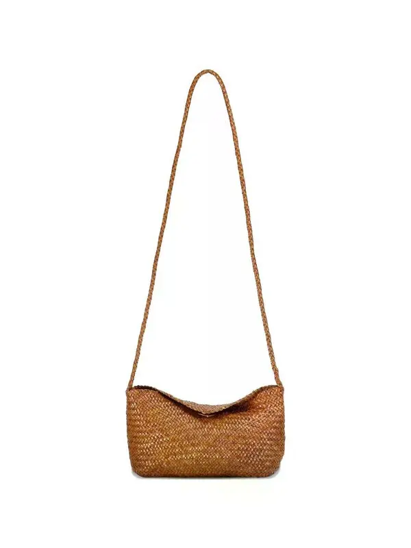 Dragon Diffusion Santa Marta Woven Shoulder Bag - Brown