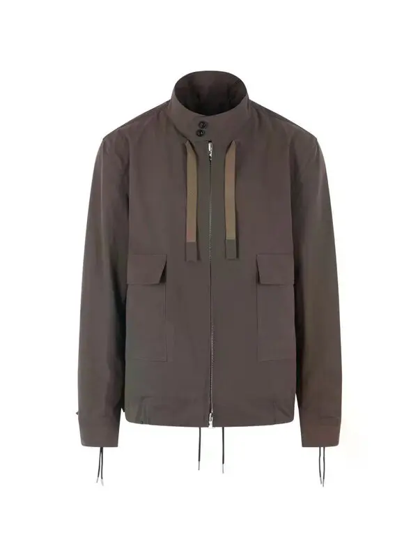 Sacai Full-zip Jacket - Brown