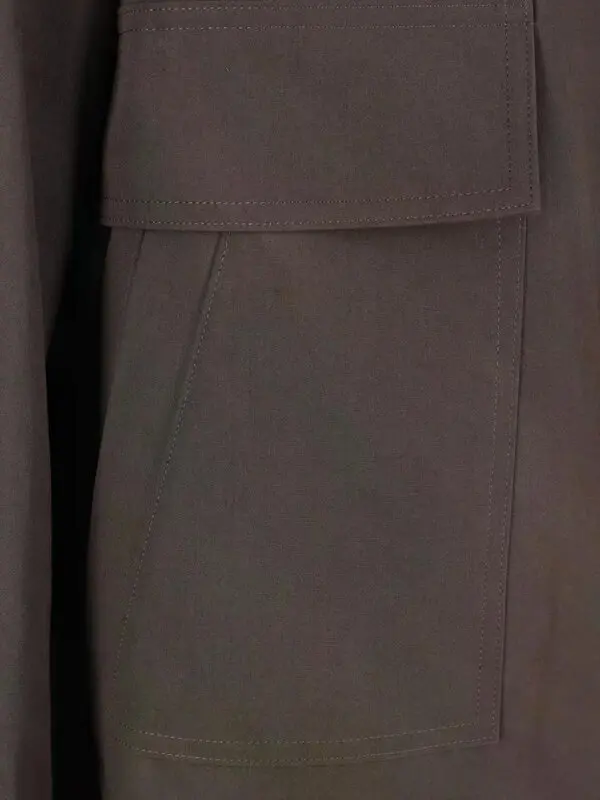 Sacai Full-zip Jacket - Brown
