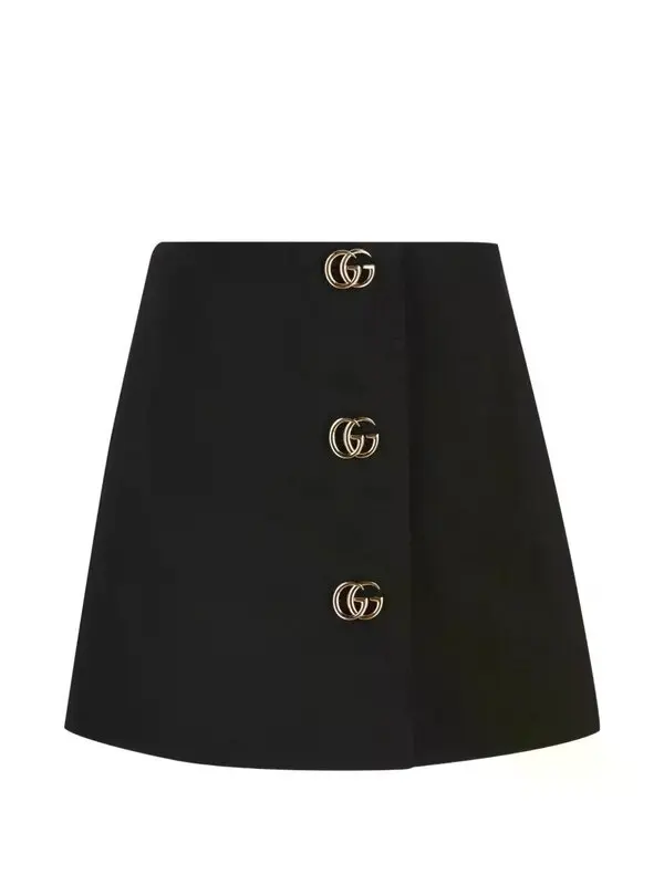 Gucci Button Mini Skirt