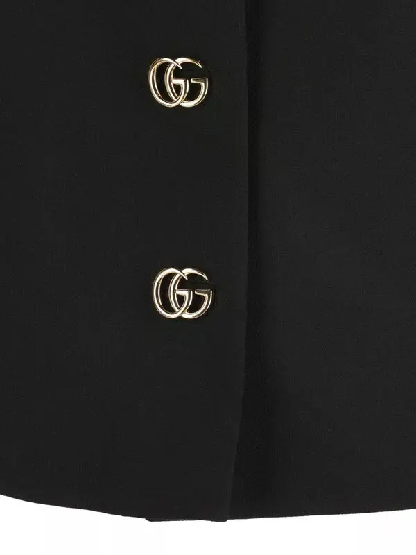 Gucci Button Mini Skirt