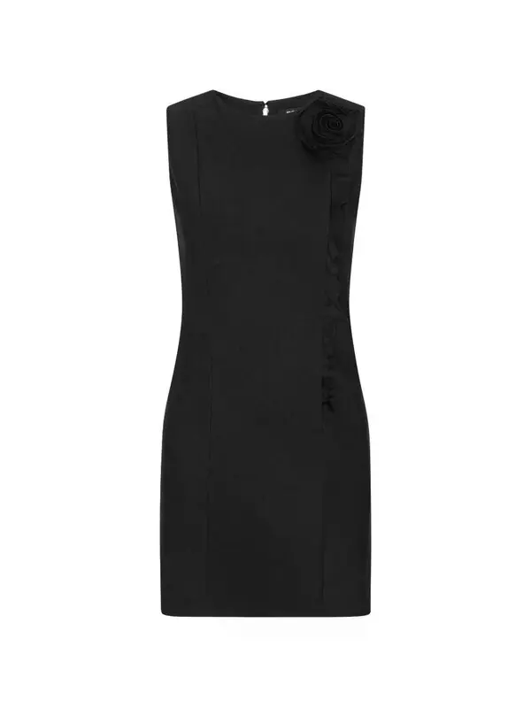 ROTATE BY BIRGER CHRISTENSEN Flower Ruffled Mini Dress