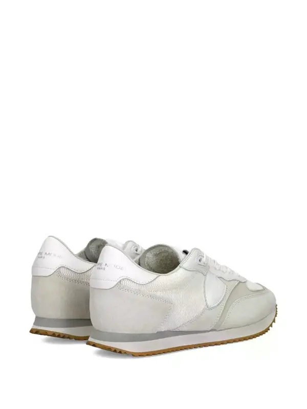 Philippe Model Low Top Lace-up Trainers - White