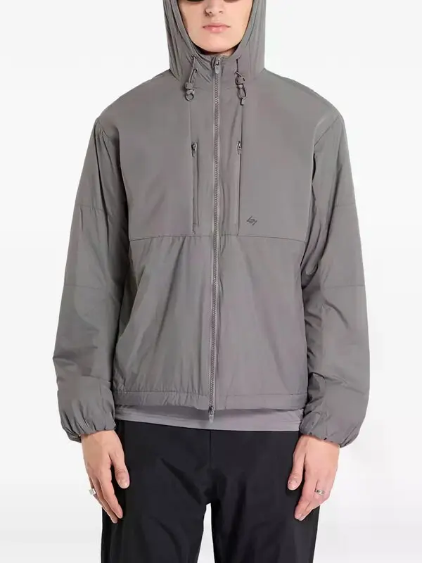 REPRESENT 247 Panelled Insulated Hooded Jacket