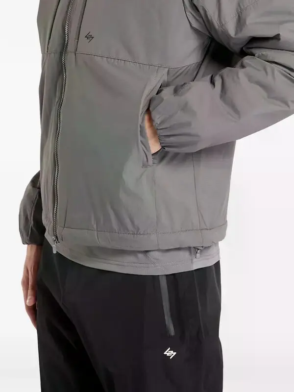 REPRESENT 247 Panelled Insulated Hooded Jacket