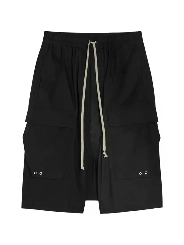 Rick Owens Cargo Shorts - Black