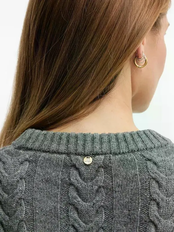 MOS MOSH Bryndis Cable-knit Sweater
