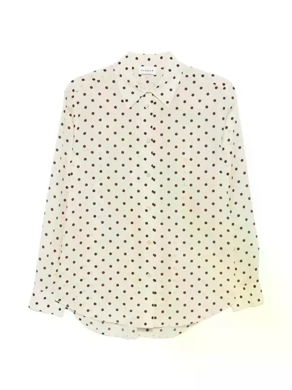 P.a.r.o.s.h Polka Dot Long-sleeve Shirt