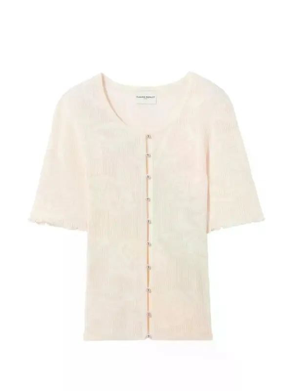Claudie Pierlot Buttoned Short-sleeves Cardigan
