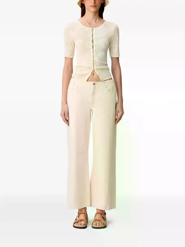 Claudie Pierlot Buttoned Short-sleeves Cardigan