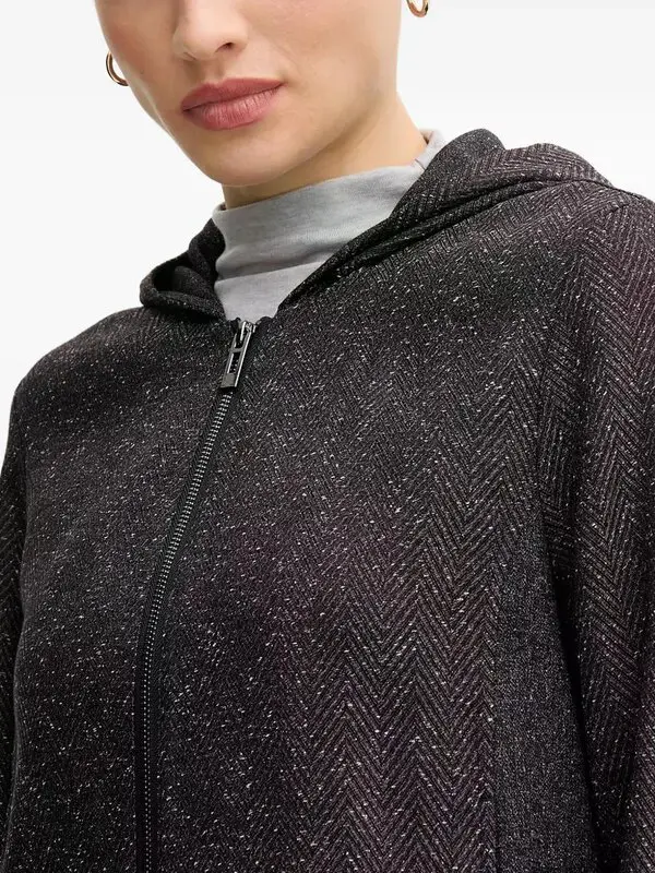 MOS MOSH Herringbone Hooded Jacket