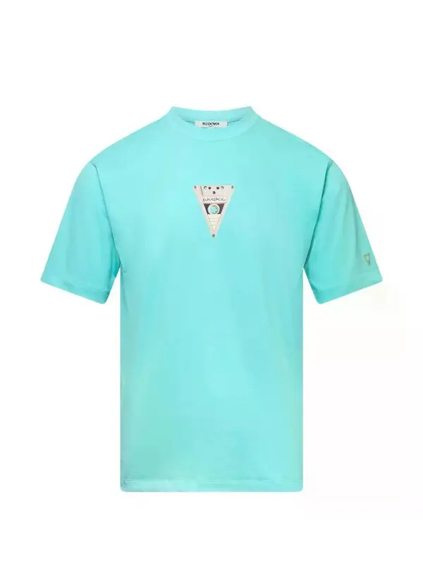 BLACKJACK Cassette Graphic-print T-shirt - Blue