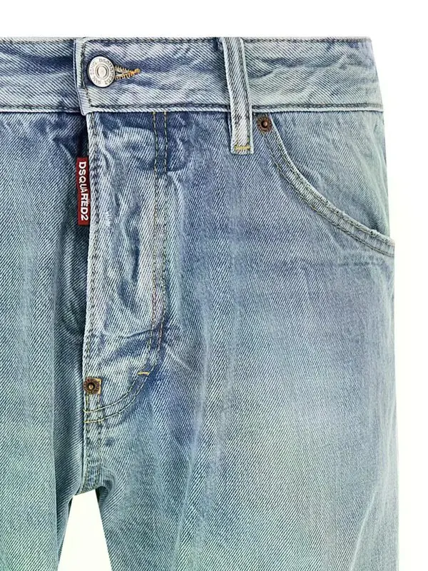 Dsquared2 Belt-loop Ripped Jeans