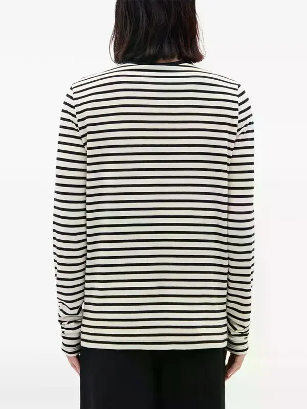 ANN DEMEULEMEESTER Greg Striped Long-sleeve T-shirt