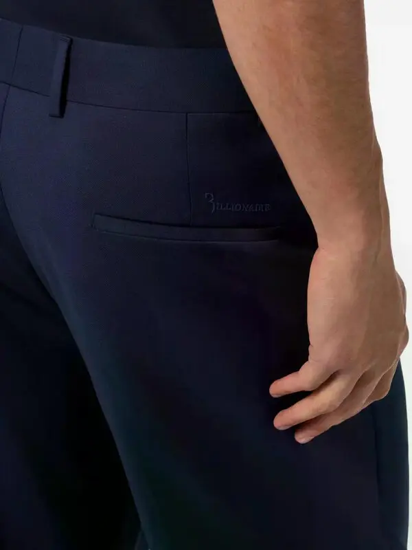 BILLIONAIRE Loose Fit Wool Trousers