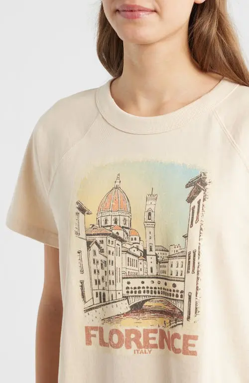 CITY BLUES Florence Graphic Cotton Sweatshirt