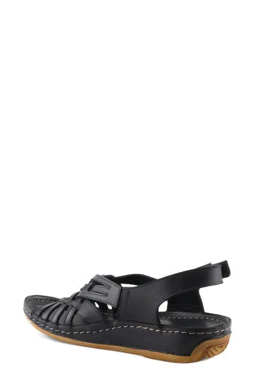 SPRING STEP SHOES Slingback Sandal - Navy