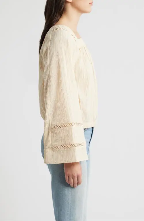 CITY BLUES Bohemian Long Sleeve Top