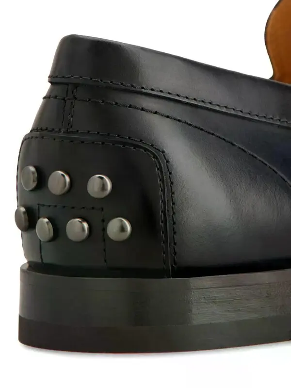 TOD'S Metal-studded Loafers